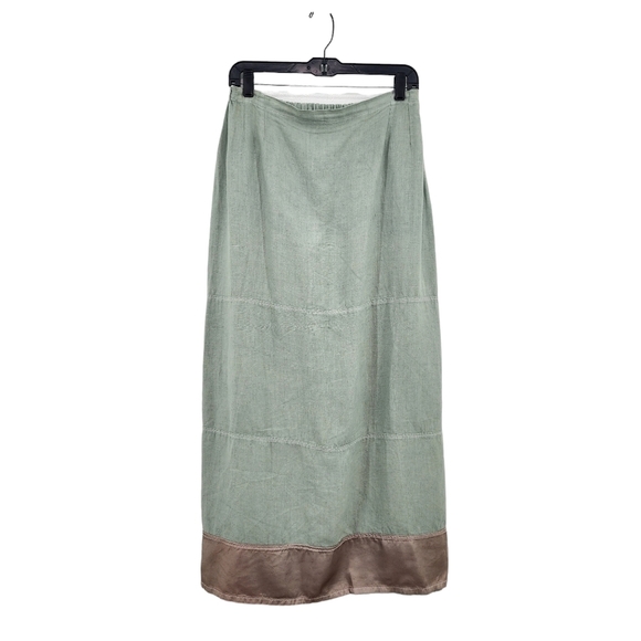 Krista Larson | Skirts | Krista Larson Womens Tiered Colorblock Maxi ...